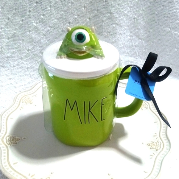 Rae Dunn | Dining | Rae Dunn Disney Pixar Mike Wazowski Ceramic Mug W ...